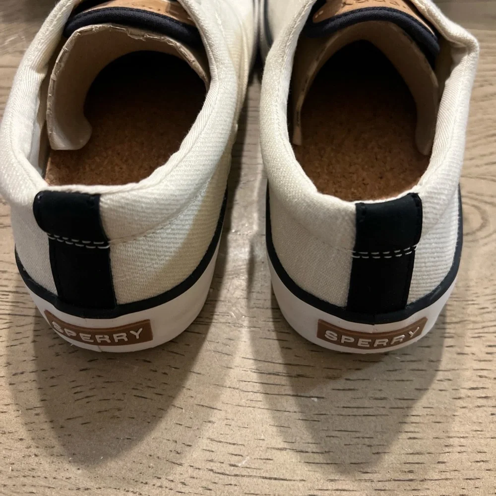 Sperry | Shoes | Sperry Striper Cvo Slub White Size 55 | Poshmark